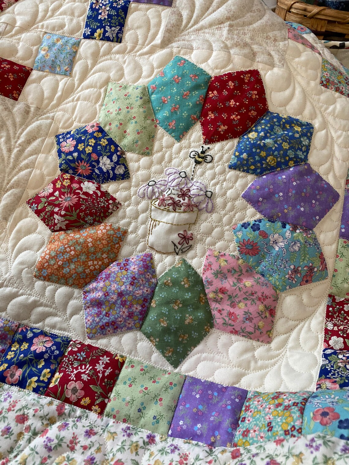 Garden Path PDF Quilt Pattern by Quilt Doodle Designs - Etsy