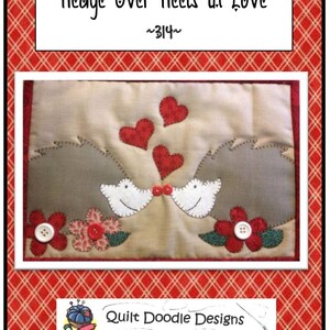 Hedge Over Heels in Love Mug Mat Packaged Pattern - Etsy