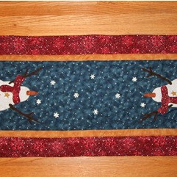 Quilt Snowflake Table Runner Patterns - Etsy