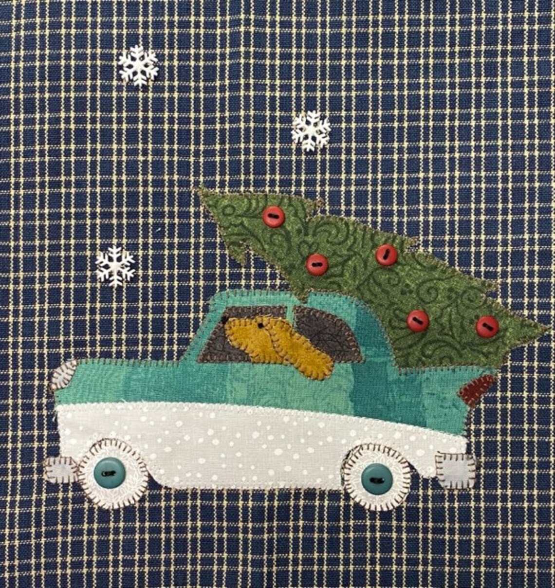 Belvederes Bel Air Packaged Pattern for Fusible Applique Christmas ...
