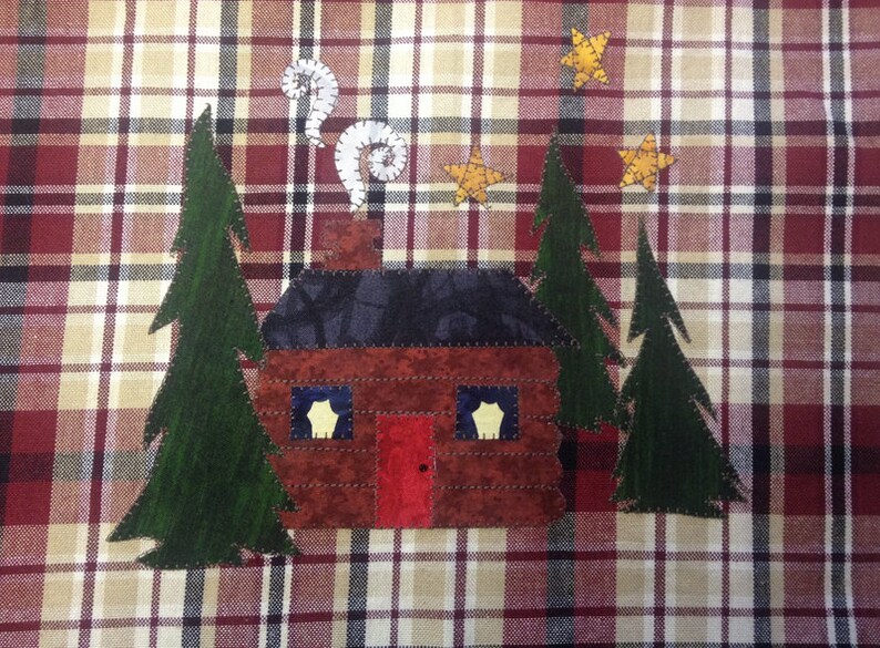 Cabin Sweet Cabin Applique Pattern - Etsy