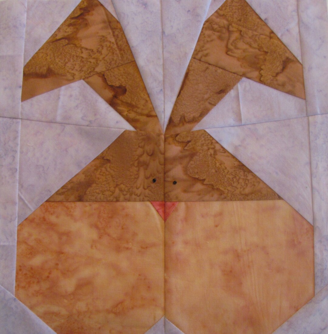 Thumper Paper Piecing PDF Pattern - Etsy