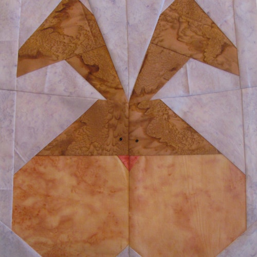 Rabbit Paper-piecing Quilt Pattern PDF - Etsy