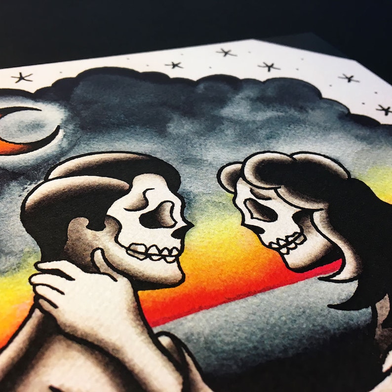 AFI Tattoo Flash | Wester - Etsy