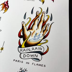 Thursday Tattoo Flash - Full Collapse - Etsy