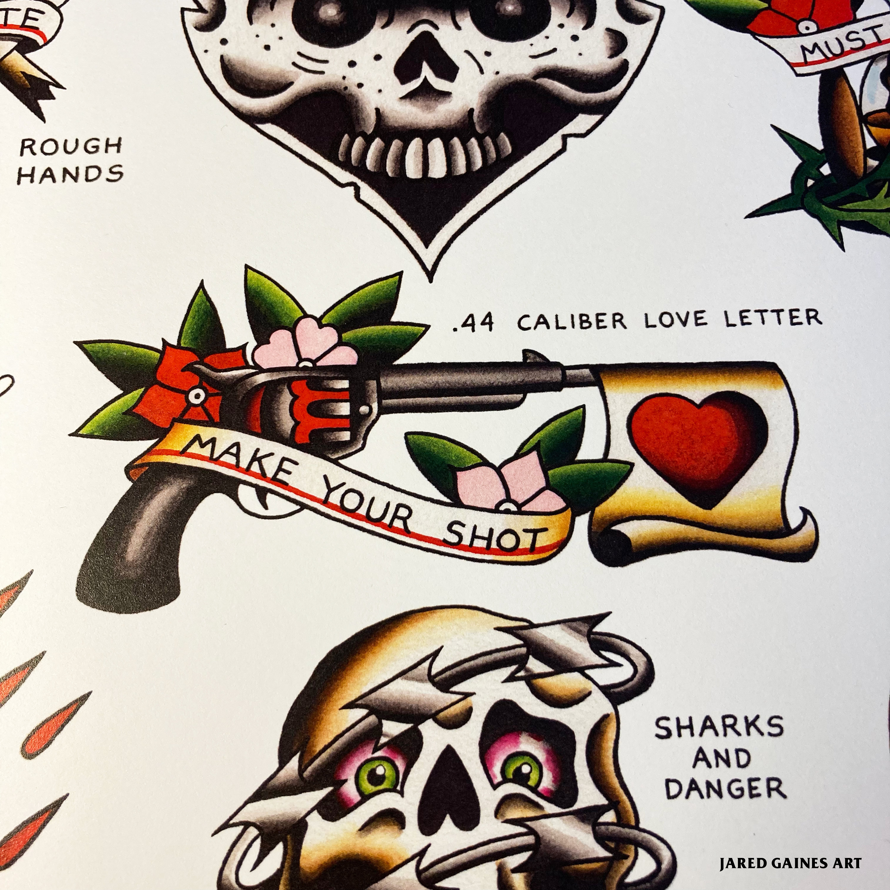 Alexisonfire Tattoo Flash Poster - Etsy UK