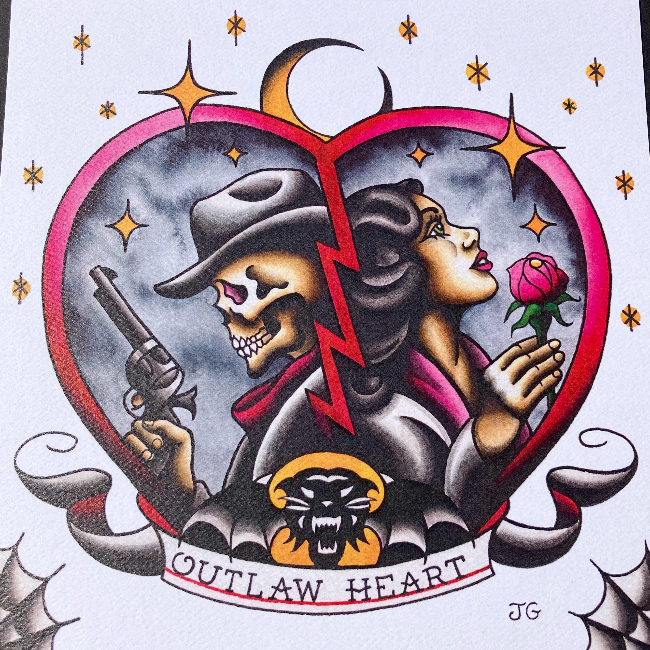 Tiger Army Logo Tattoo