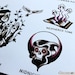 AFI Tattoo Flash Black Sails - Etsy