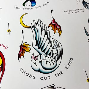 Thursday Tattoo Flash - Full Collapse - Etsy