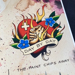 Bane Tattoo Flash - It All Comes Down to This - Etsy