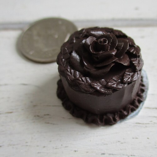 1:12 Scale Dollhouse Miniature Cake Dolls House Kitchen Food - Etsy