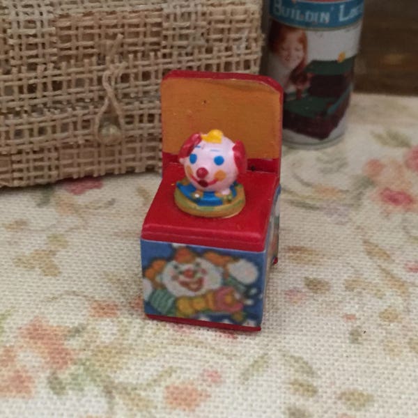 Jack in the Box Toy - Etsy