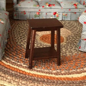 Miniature Fern Stand Wood Side Table Mini Wood Table | Etsy