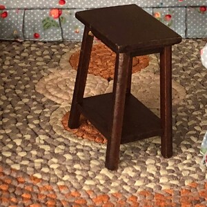 Miniature Fern Stand Wood Side Table Mini Wood Table | Etsy