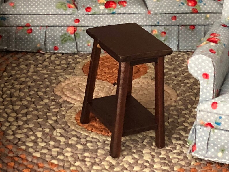 Miniature Fern Stand Wood Side Table Mini Wood Table | Etsy