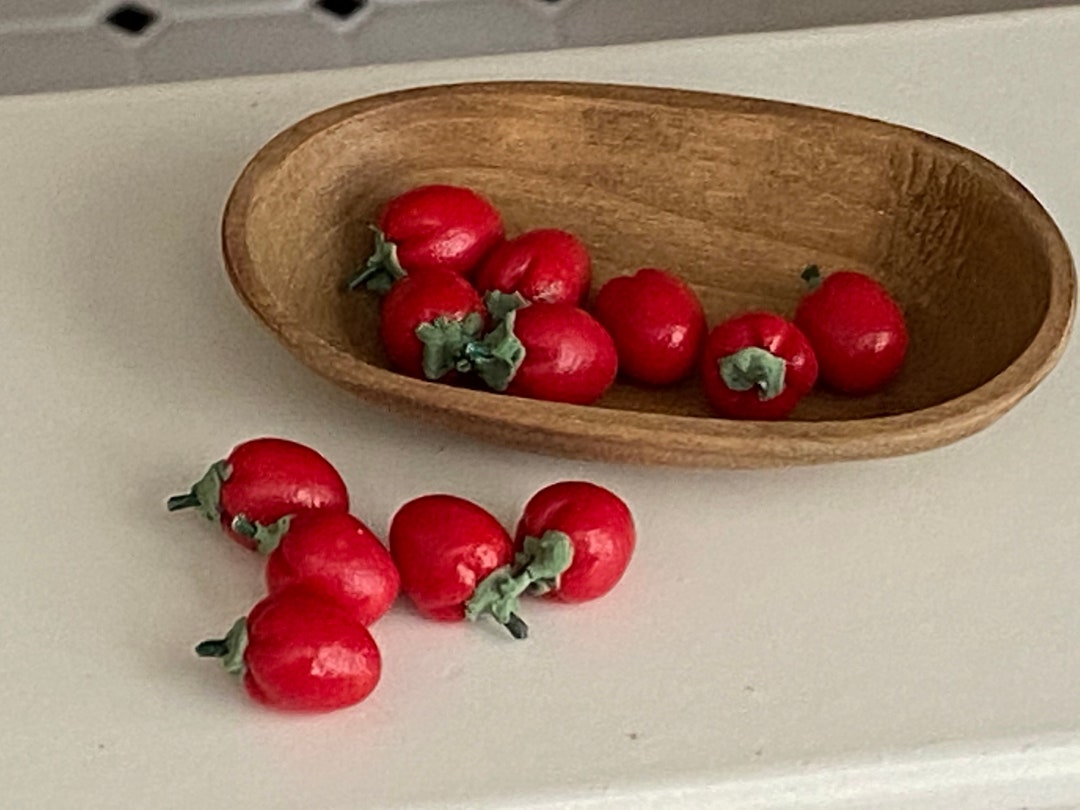 Miniature Tomatoes Mini Roma Tomatoes 12 Piece Set Style - Etsy