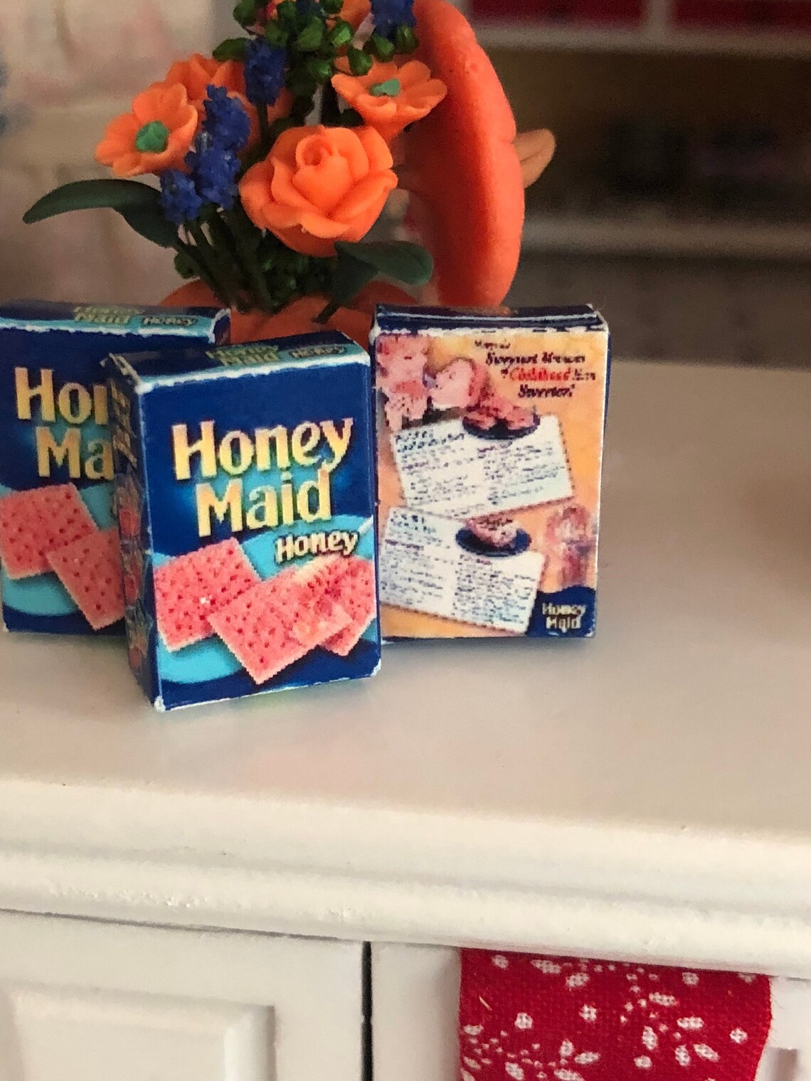 Miniature Cracker Box Mini Honey Graham Cracker Cookie Box - Etsy
