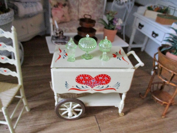 Miniature Candy Dish Set Green Candy Dishes Set of 3 With - Etsy