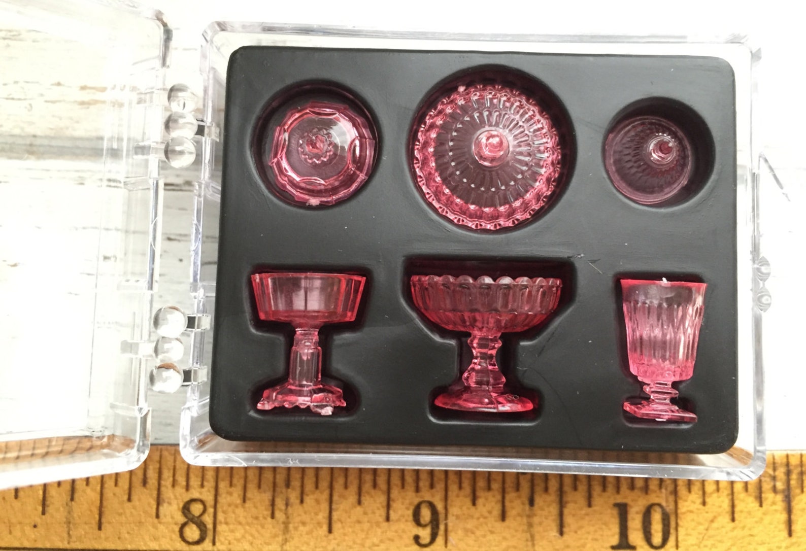 Candy Dish Set Dollhouse Miniatures 1:12 Scale Dollhouse - Etsy