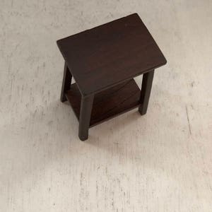 Miniature Fern Stand Wood Side Table Mini Wood Table | Etsy