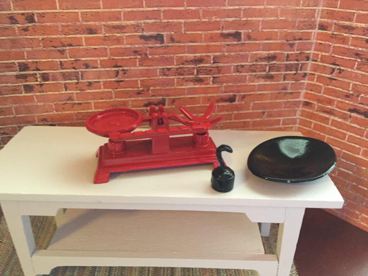 Miniature Scale With Weight Metal Vintage Inspired Store - Etsy