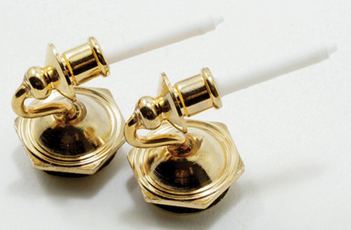 Miniature Scones Mini Candle Wall Sconces 2 Piece Set - Etsy