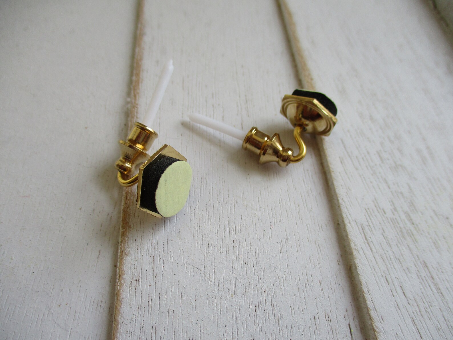 Miniature Scones Mini Candle Wall Sconces 2 Piece Set - Etsy