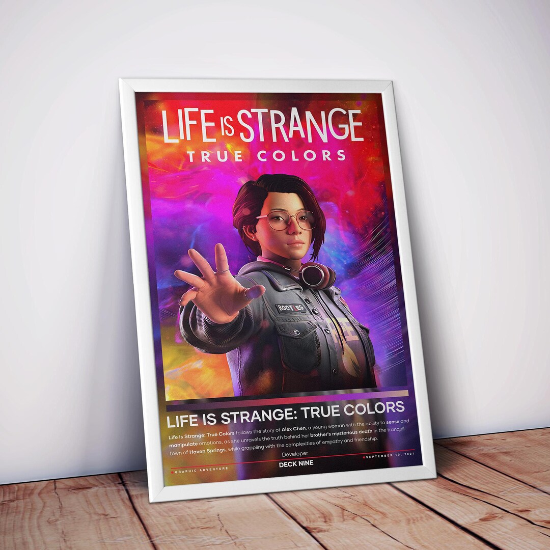 Life is Strange: True Colors Poster | Video Game Poster | 4 Colors ...
