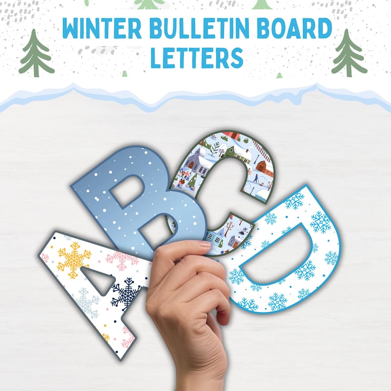 Winter Bulletin Boards - Etsy