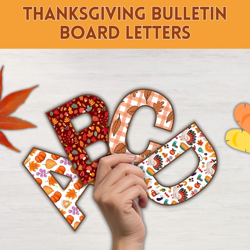 Thanksgiving Letters - Etsy
