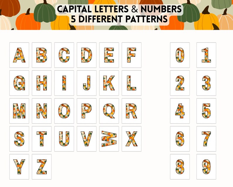 Fall Bulletin Board Letters, Fall Bulletin Board, Autumn Bulletin Board ...