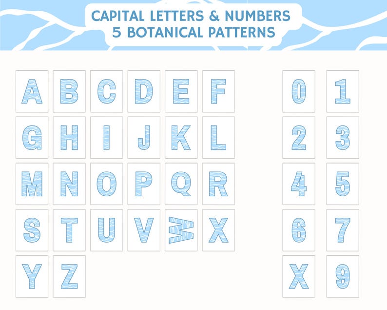 Ocean Bulletin Board Letters and Numbers, Ocean Bulletin Boards, Ocean ...