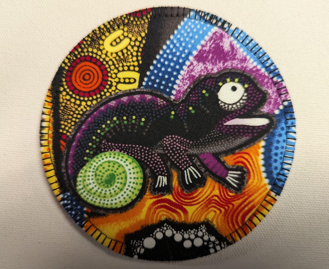 Coasters - Aboriginal Lizard - 5 Dollars Each - Etsy