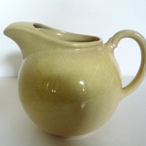 Lu Ray Yellow Water Pitcher - Etsy