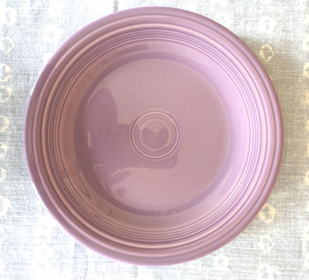 Lilac Rare Fiesta Ware Fiestaware 10 1/2" Dinner Plate Post86 Homer ...