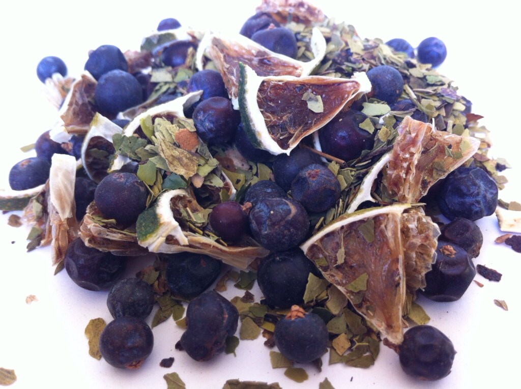 GIN & TONIC TEA | Organic Yerba Mate Tea Blend | Juniper, Peppermint ...