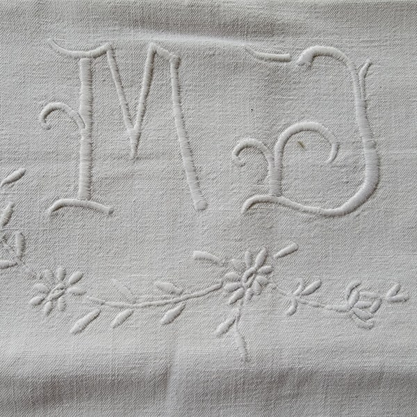 Antique Monogrammed Linens - Etsy