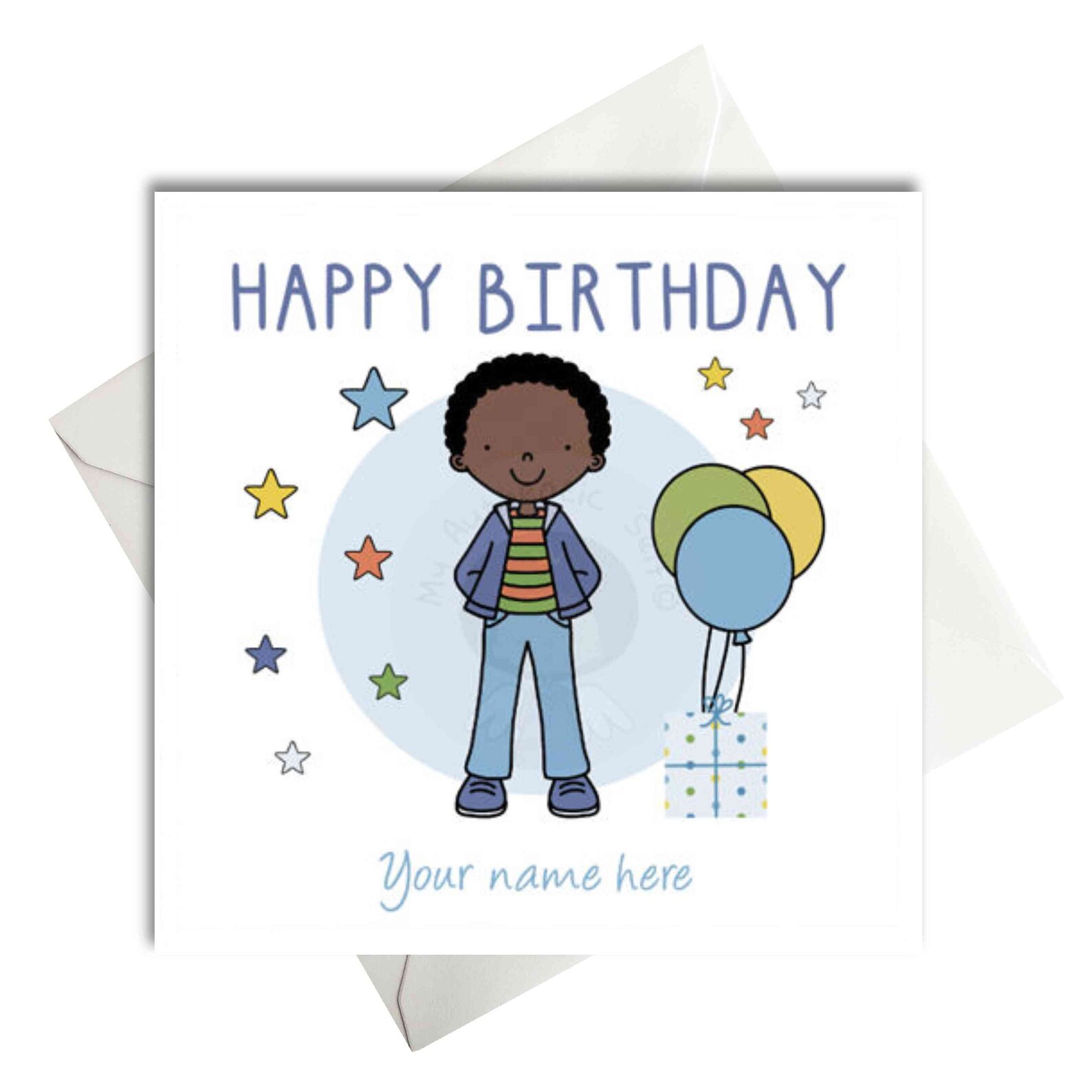 Tween Birthday Card Young Boy Birthday Card Black Boy Tween - Etsy