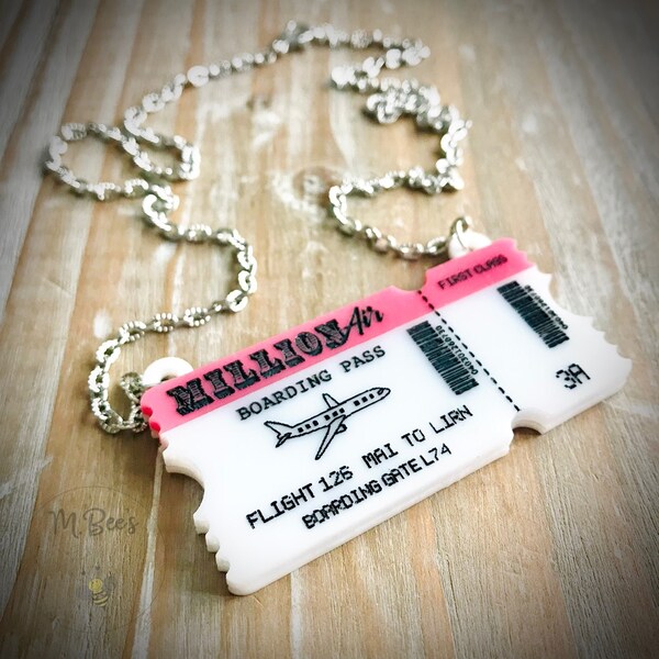 Airplane Ticket - Etsy