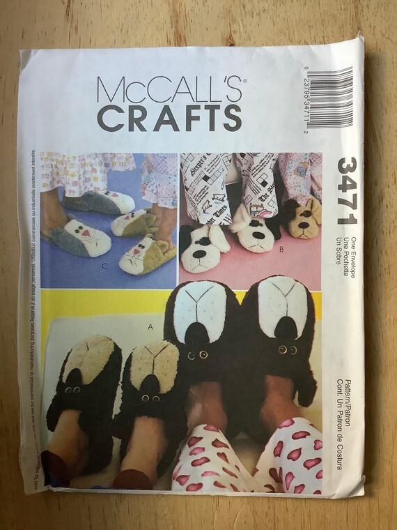 McCalls Crafts 3471 Sewing Pattern Uncut Various Sizes | Etsy