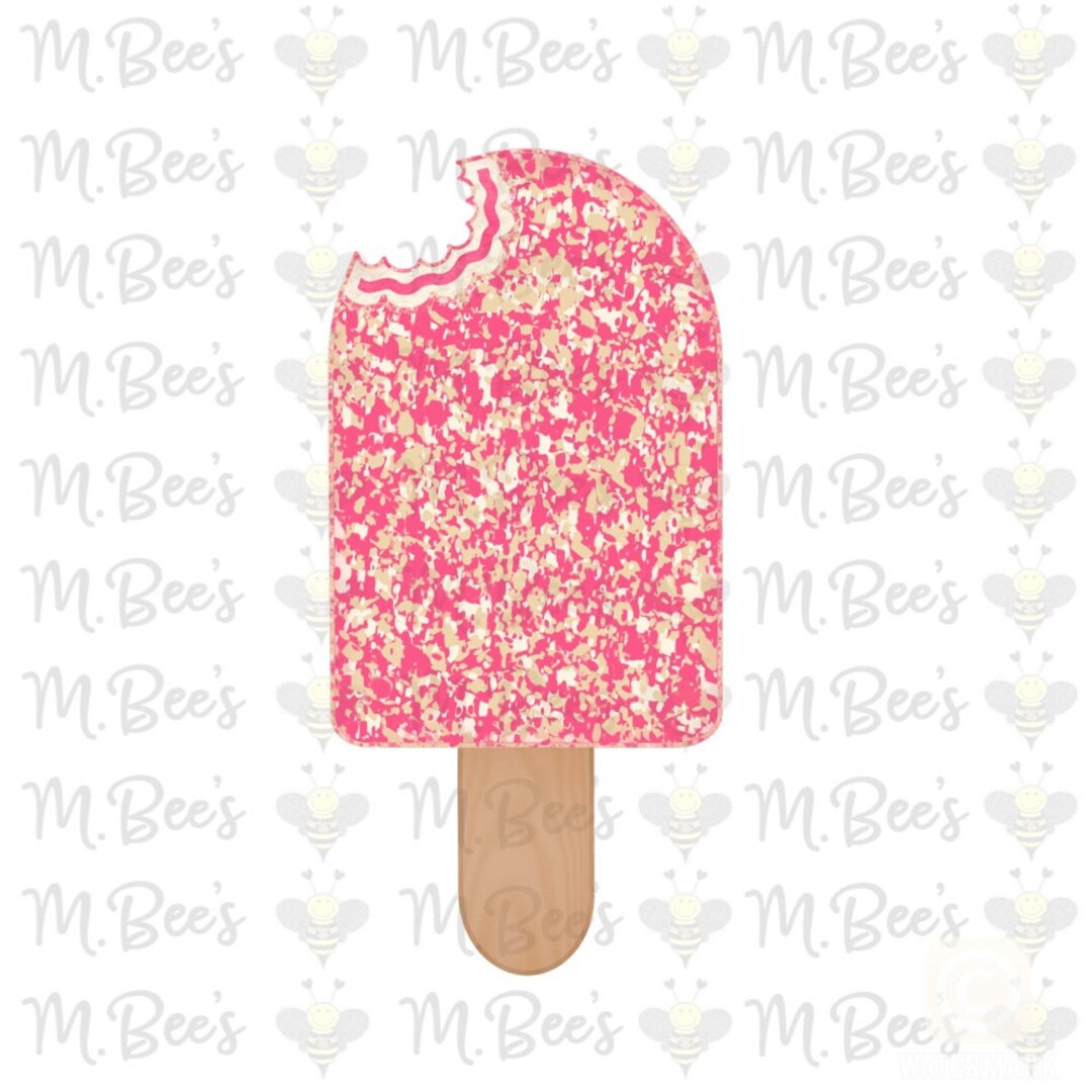 Frozen Ice Pop Cookie Cutter Summer Food Dessert Novelty Retro Bite ...