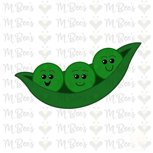 Pea Pod - Etsy