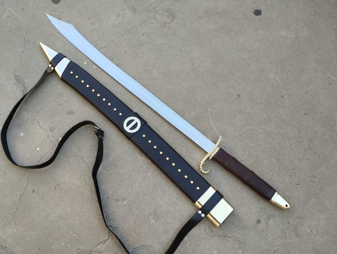 Custom Beast Master Sword With Leather Sheath. - Etsy
