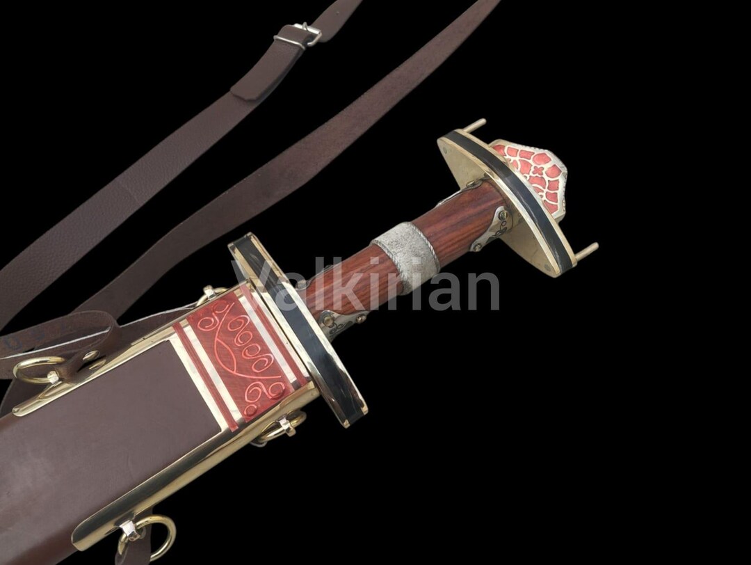 Sutton Hoo Anglo Saxon, Viking Blade, Sword Belt Attachment, Hand ...