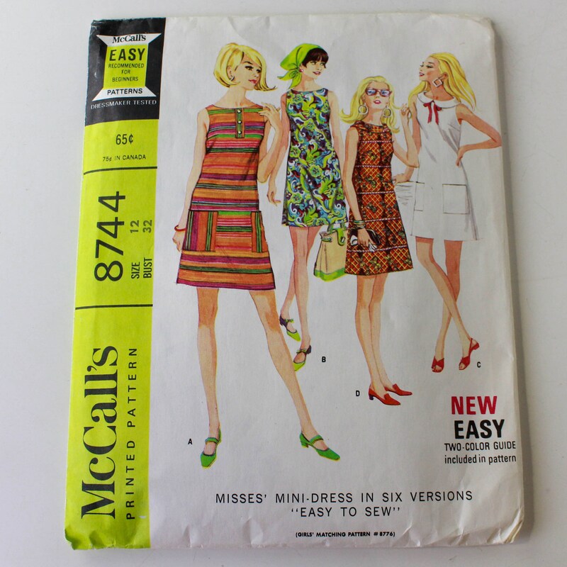 1960s Mini Dress - Etsy