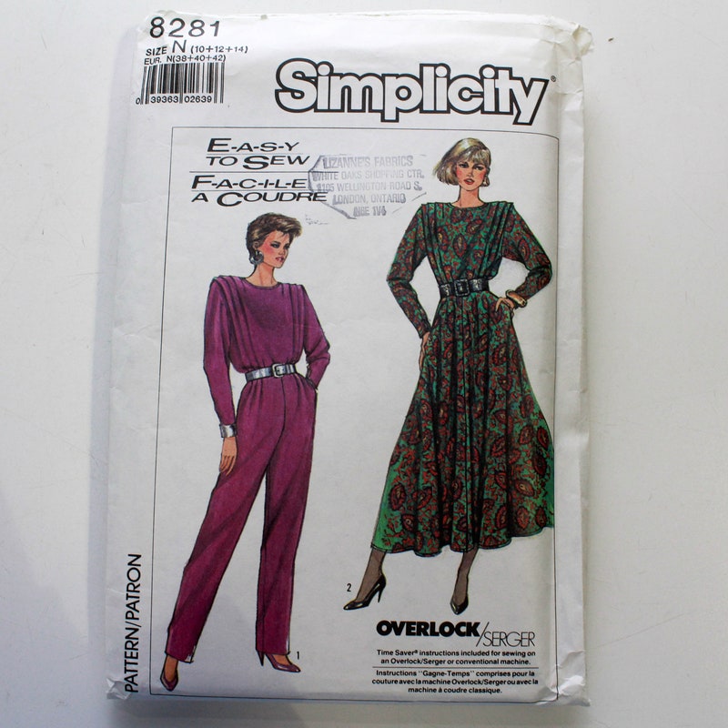 Simplicity 8281 - Etsy
