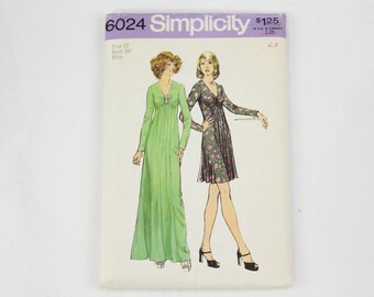 1970s Vintage Simplicity 8801 Sewing Pattern - Etsy