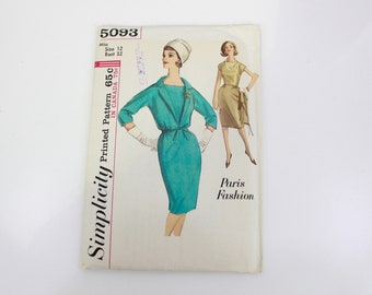 60s Simplicity 4168 Dress Pattern - Etsy