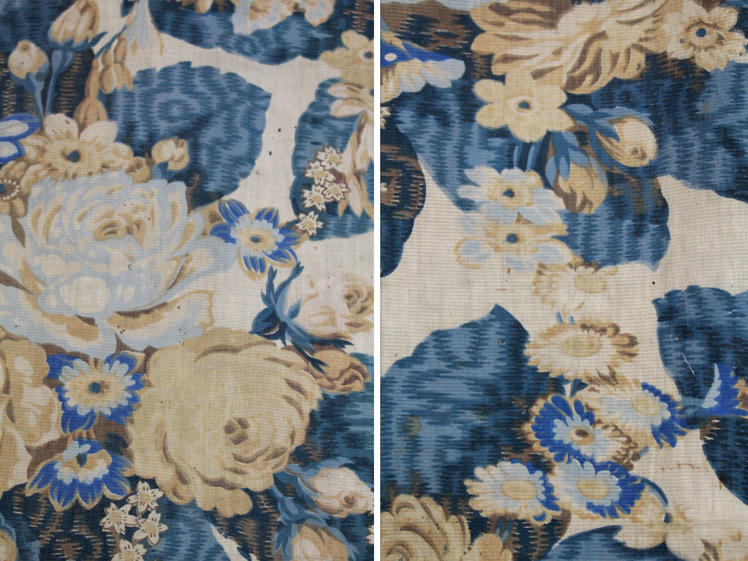 1920s Curtain Panel 77 X 43.5 Art Deco Floral - Etsy Canada