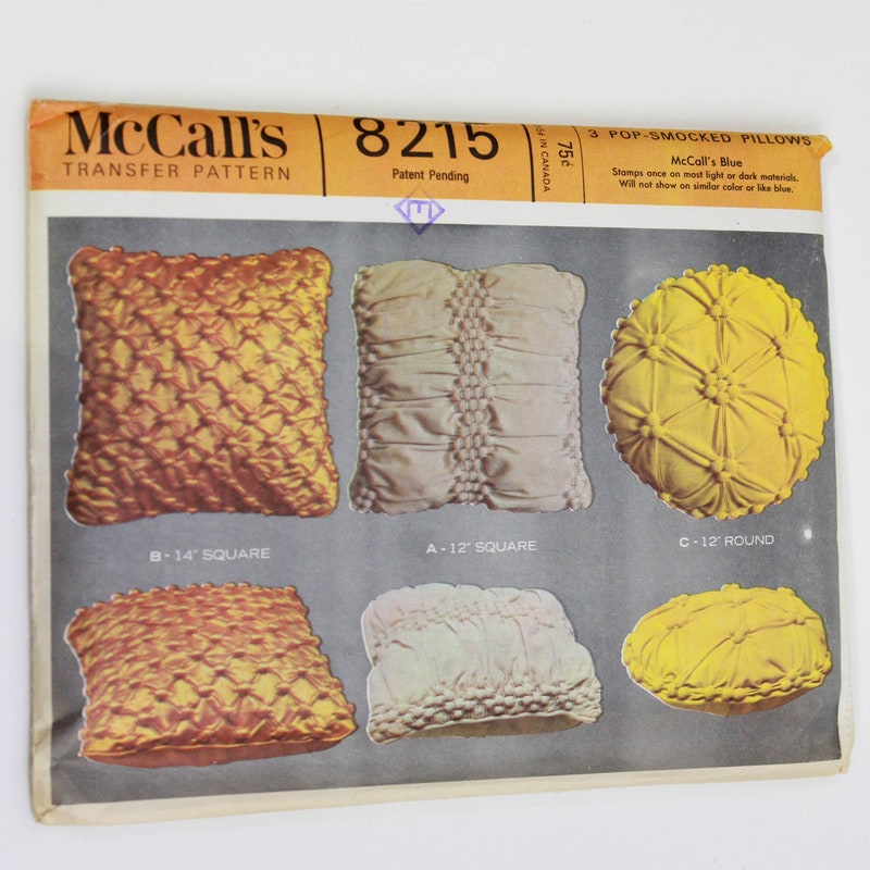 Smocked Pillow - Etsy